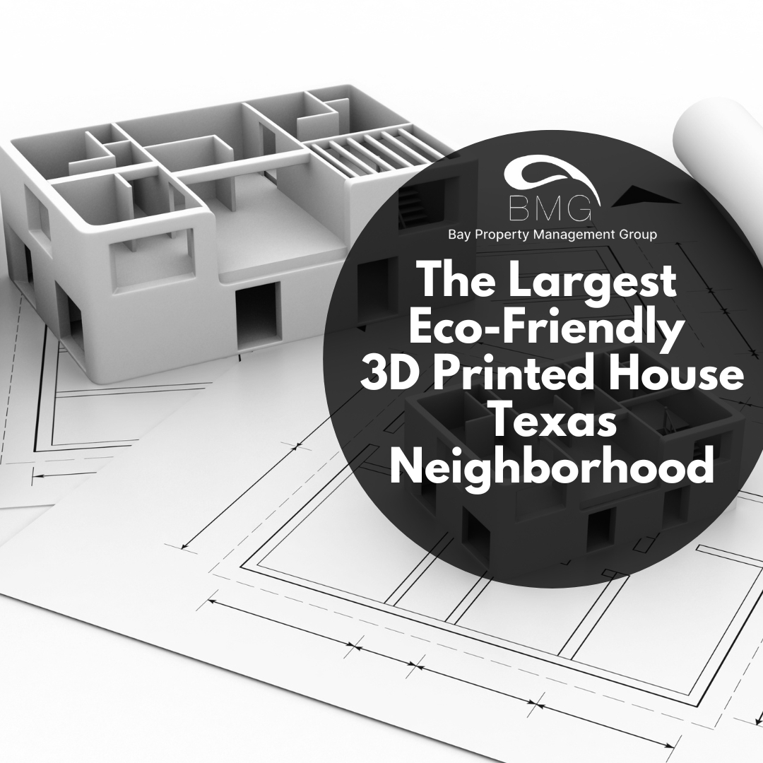 The Largest Eco-Friendly 3D Printed House Texas Neighborhood